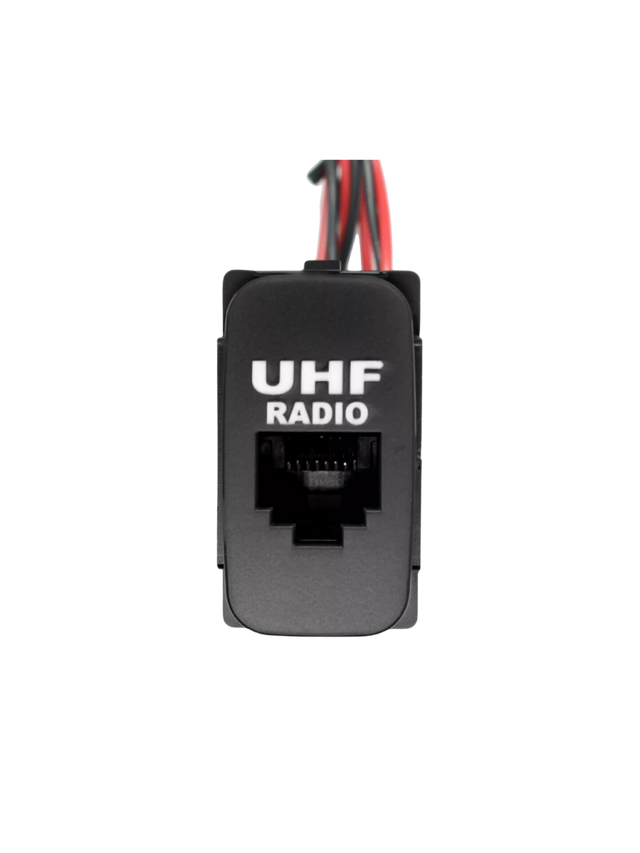 RJ45 UHF Radio Socket with LED – Mitsubishi Pajero, Triton, Challenger ...