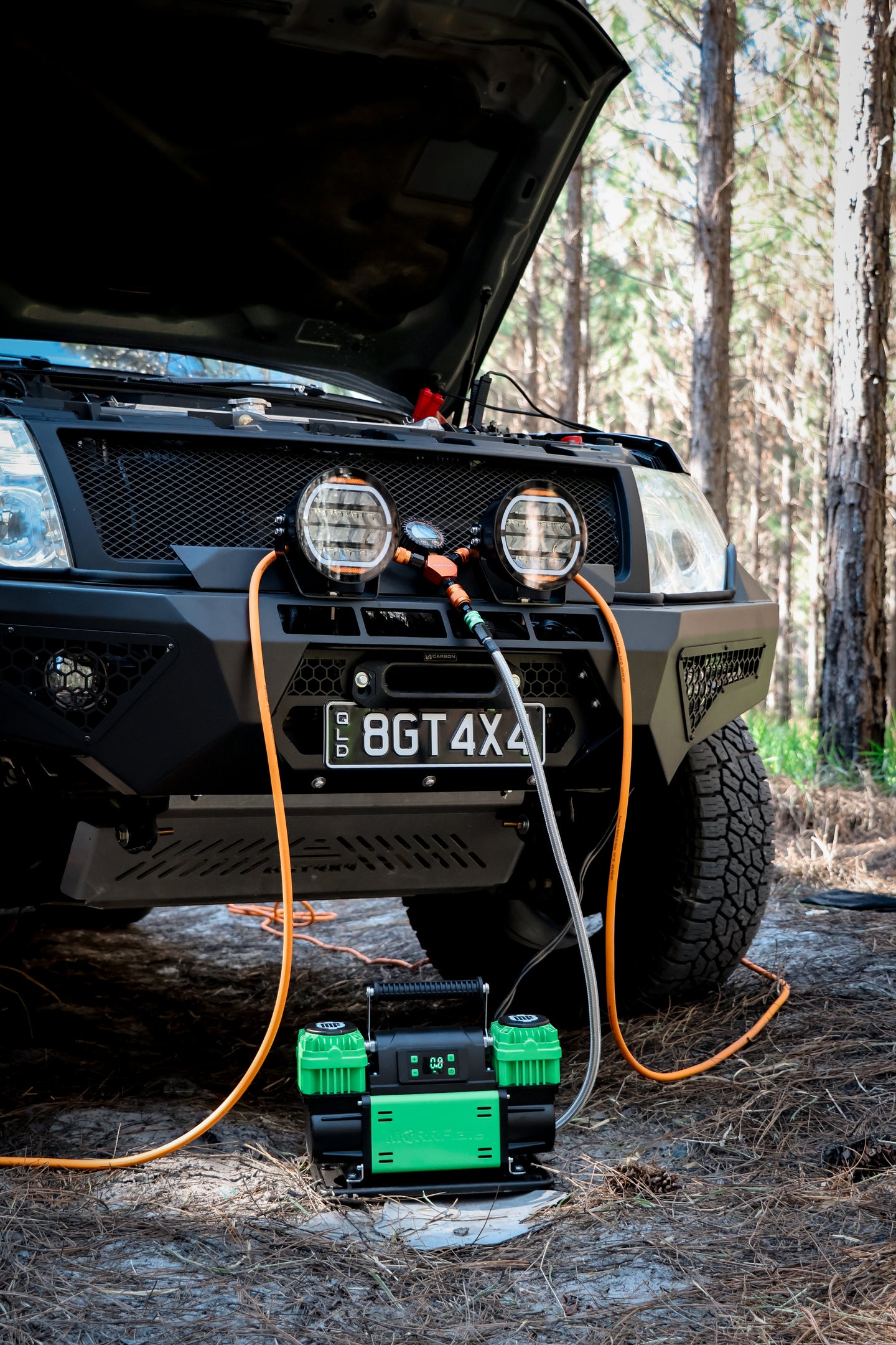 4-Hose Tyre Inflation and Deflation Kit – BGT4X4
